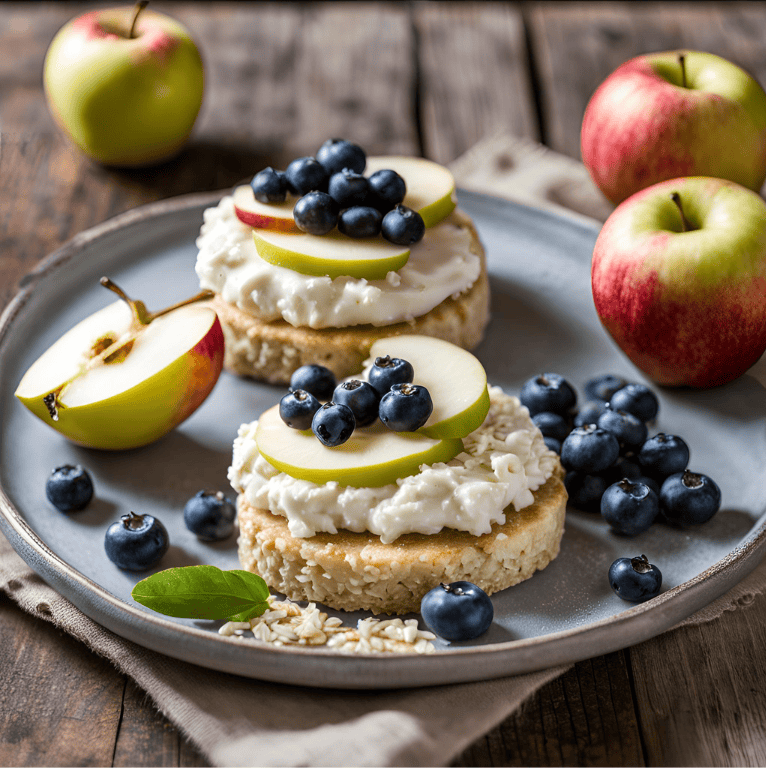Balanced Snack Plate: Rice Cake, Fruit, & Eggs - Ryann, The Prenatal ...