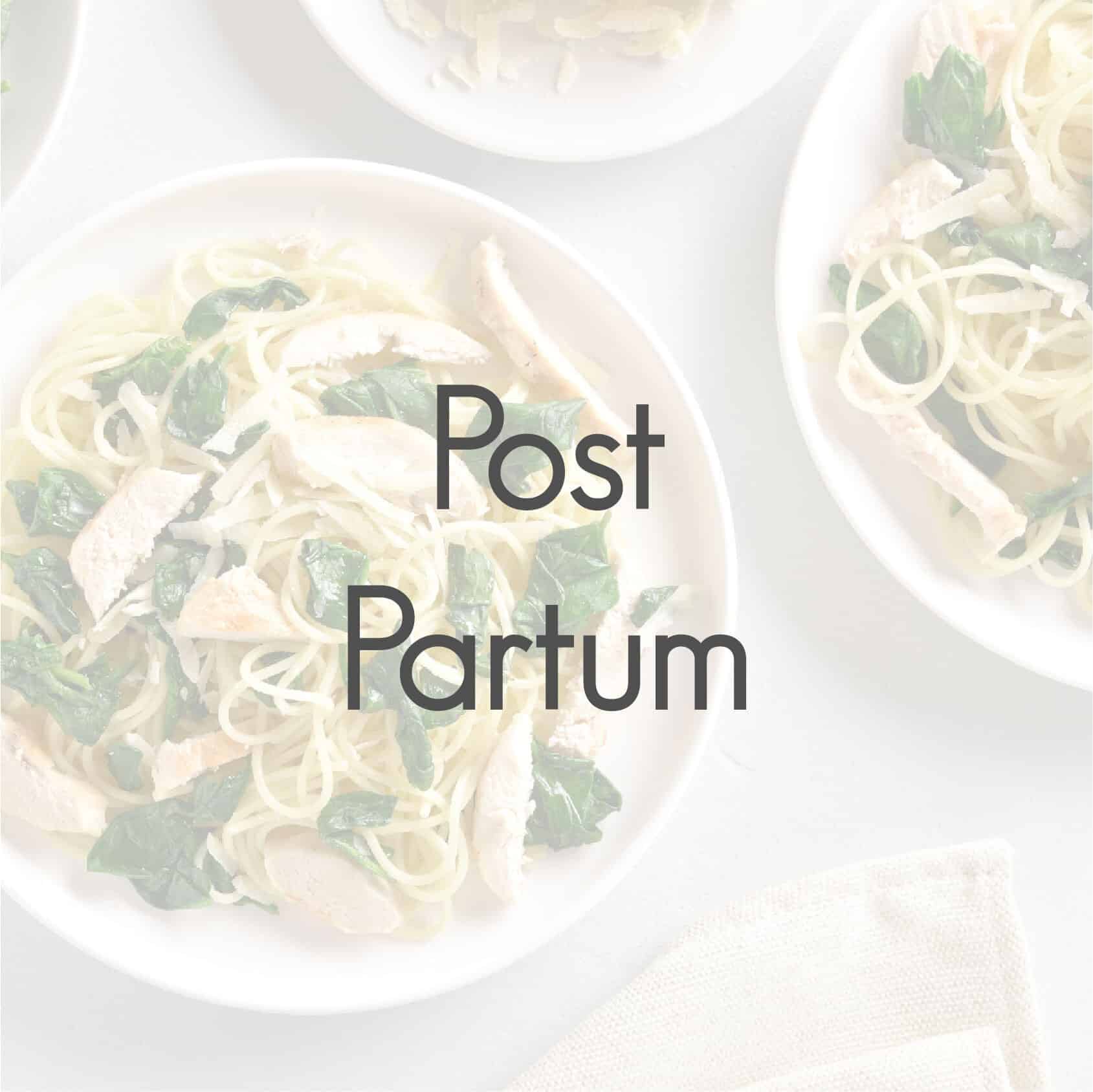 Postpartum Meal Plan - Ryann, The Prenatal Nutritionist